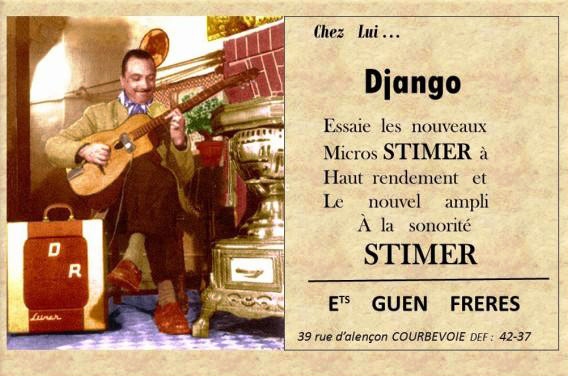 Stimer guitar pickups and amplifiers - Gypsy Jazz Online